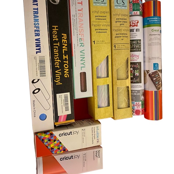 Cricut | Design | Cricut Variety Htv Permanent Removable Bundle | Poshmark
